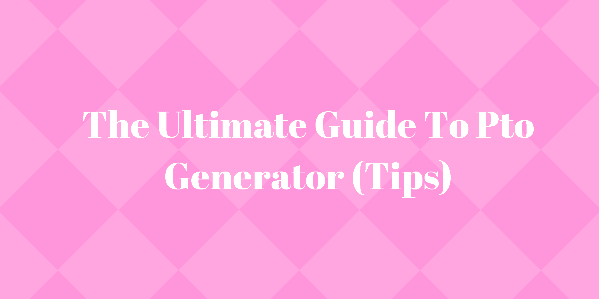 The Ultimate Guide To Pto Generator Reviews (Tips) - Generators Zone