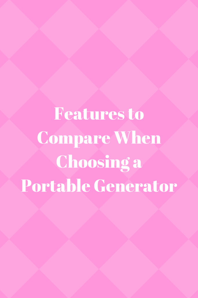 Portable Generator Comparison (Features & Info) - Generators Zone