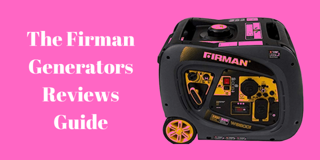Best Firman Generators Reviews (Pros & Cons) - Generators Zone