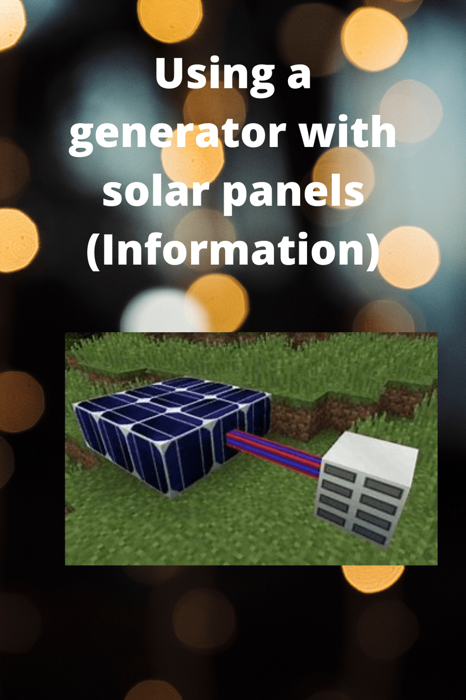 Solar Panels Vs Generator (Which one is Better?) - Generators Zone