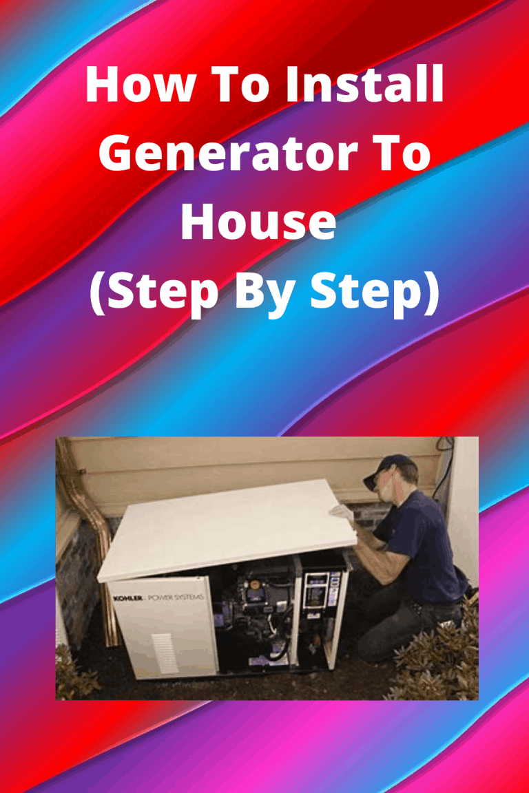 How To Install Generator To House (Step By Step) - Generators Zone
