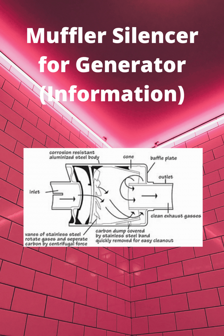 Muffler Silencer for Generator (Information) - Generators Zone