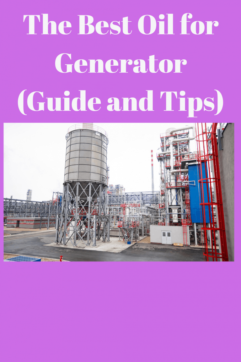 The Best Oil for Generator (Guide and Tips) - Generators Zone