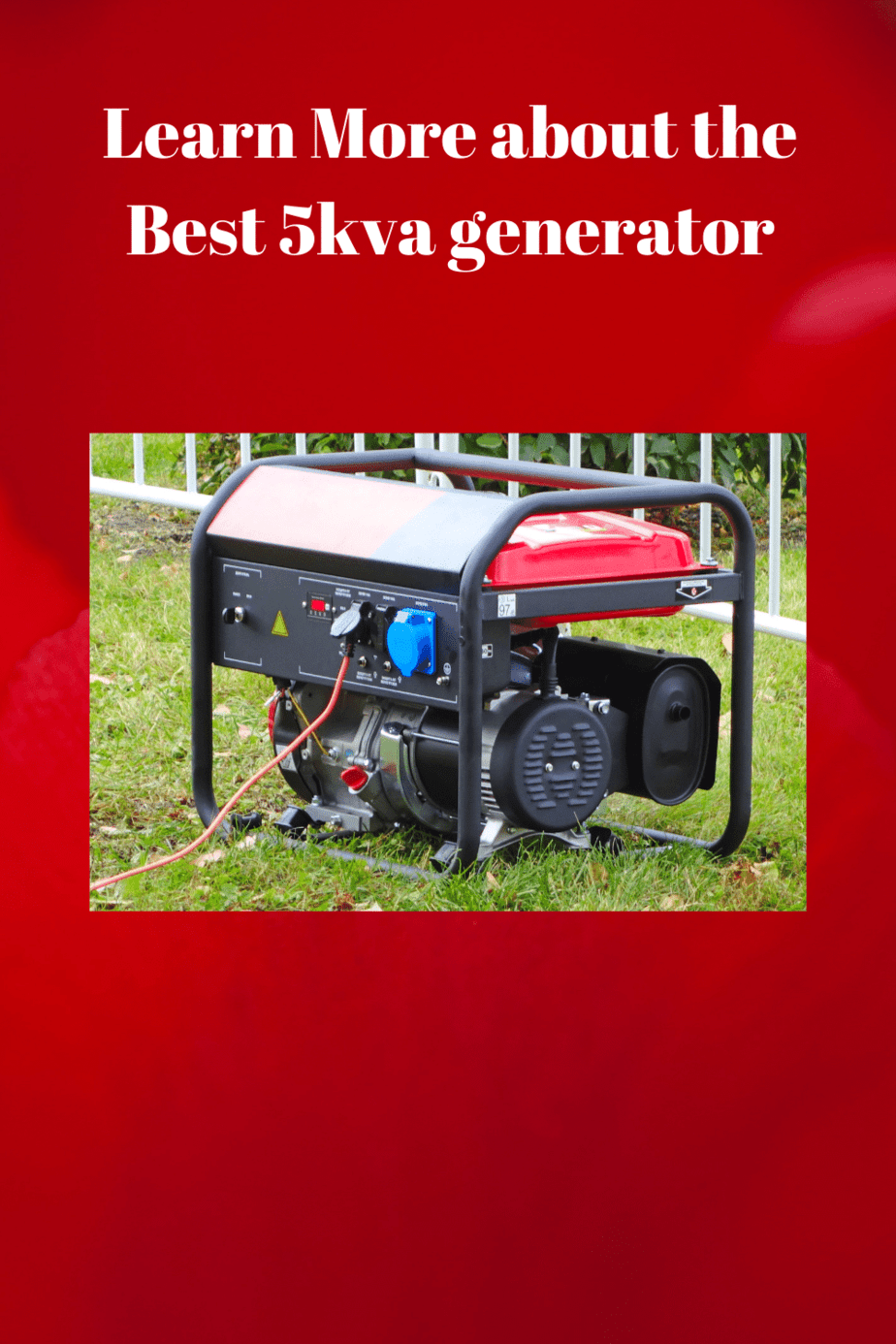 Best 5kva Generator (Information Tips) - Generators Zone