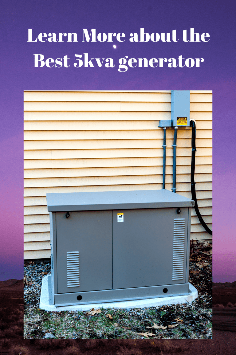 Best 5kva Generator (Information Tips) - Generators Zone