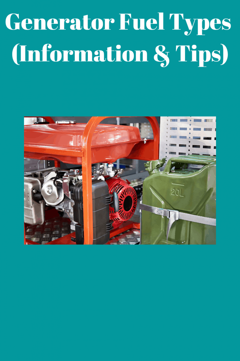 Generator Fuel Types (Information & Tips) - Generators Zone