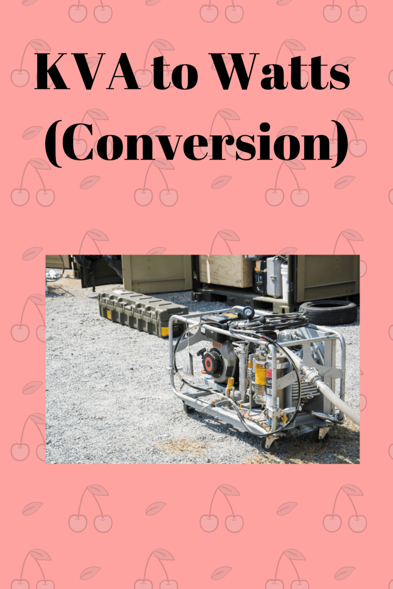 KVA To Watts Conversion Generators Zone