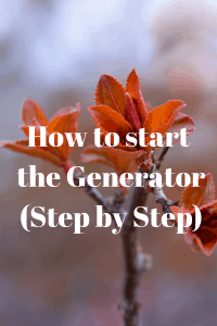 How to start the Generator (Step by Step) - Generators Zone