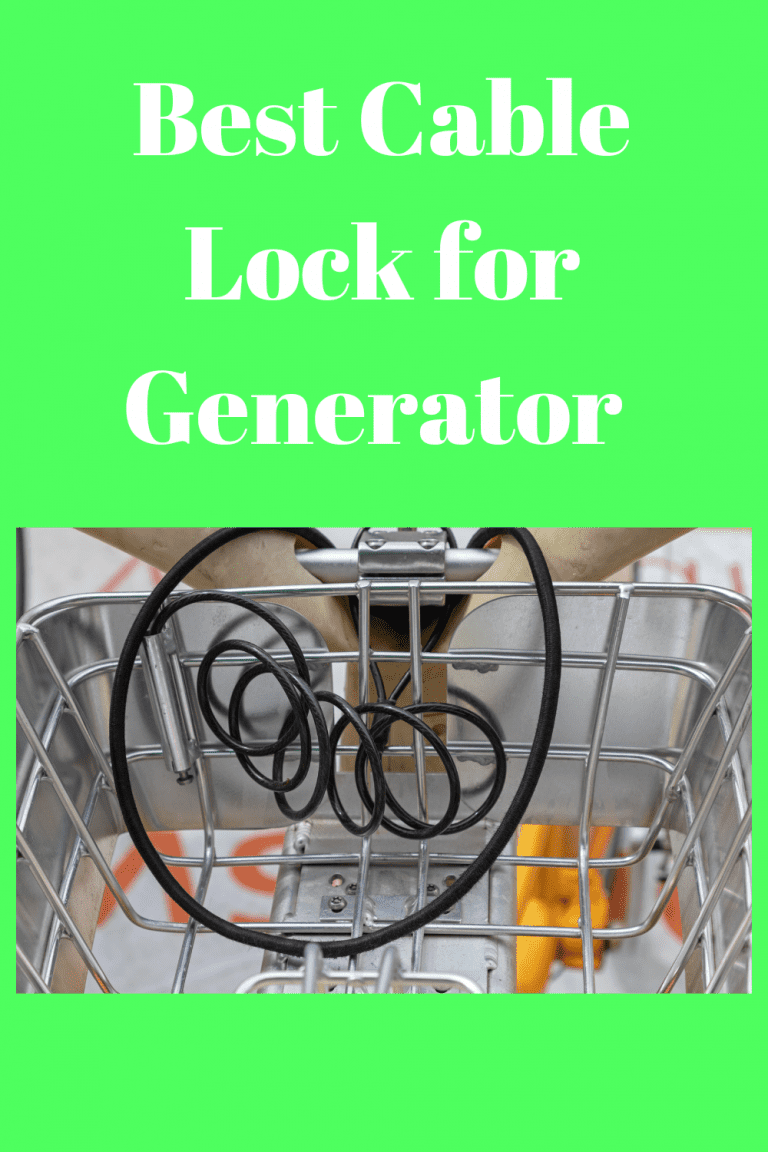 Best Cable Lock for Generator Review - Generators Zone