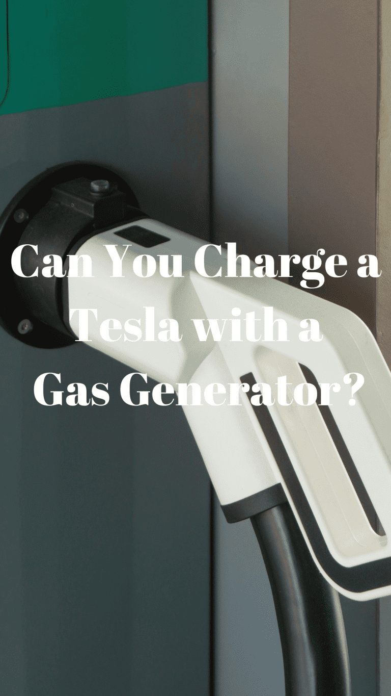 Can You Charge a Tesla with a Gas Generator? - Generators Zone